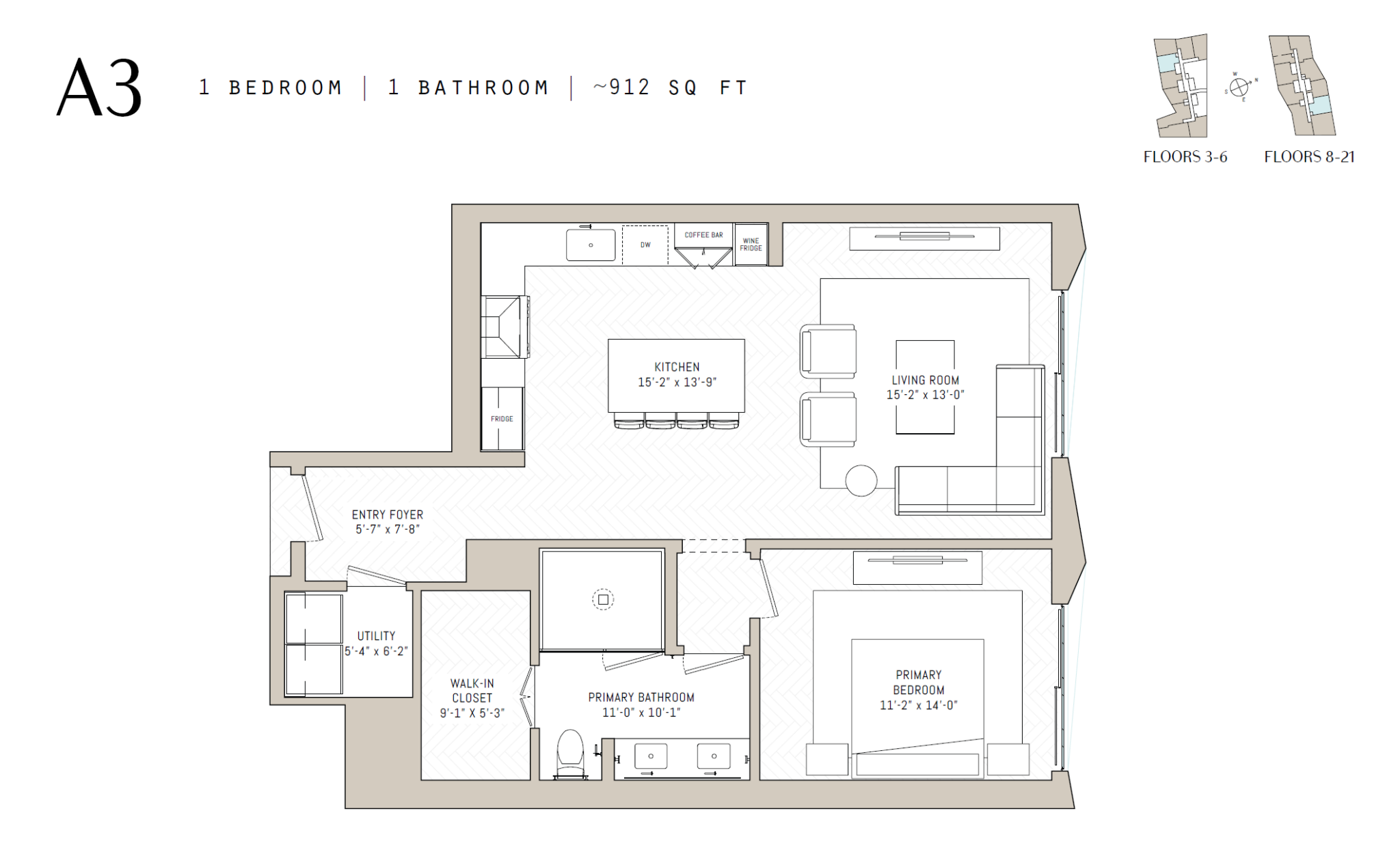 Exploring the A3 Floor Plan at Cello Tower Residences - Cello Tower